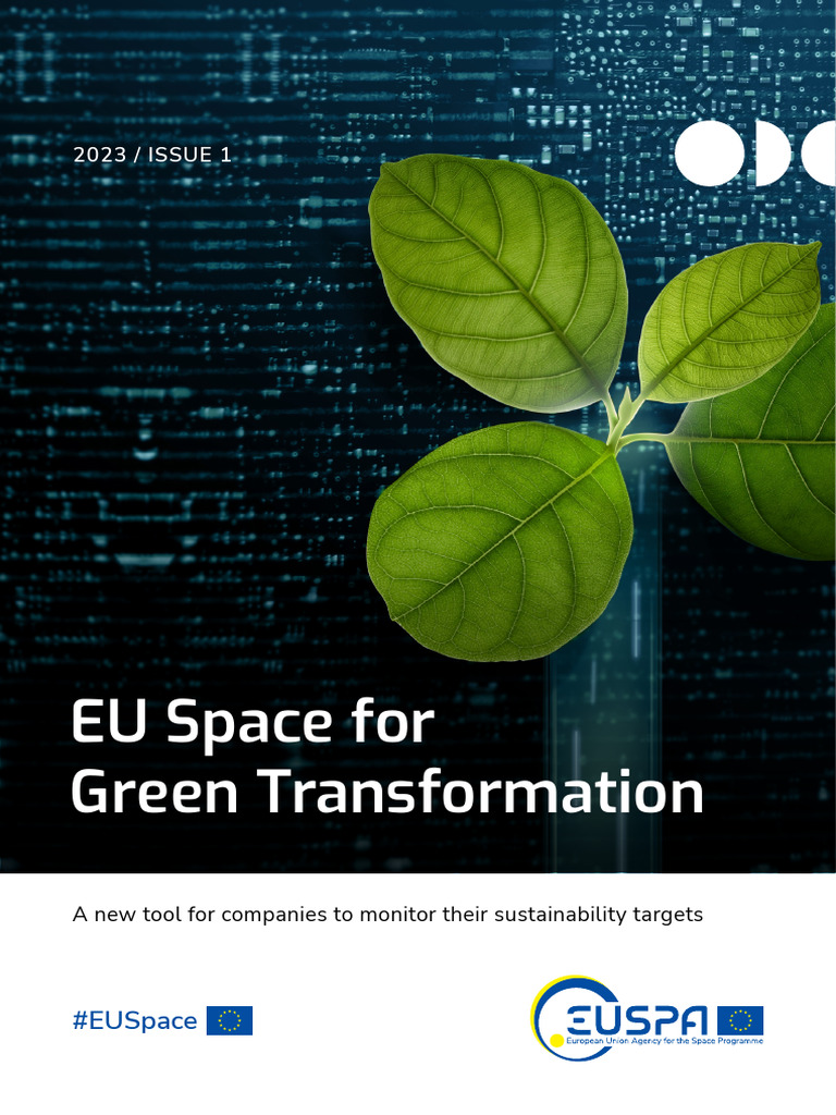 Eu Space For Green Transformation A New Tool For Companies To Monitor Their Sustainability ...