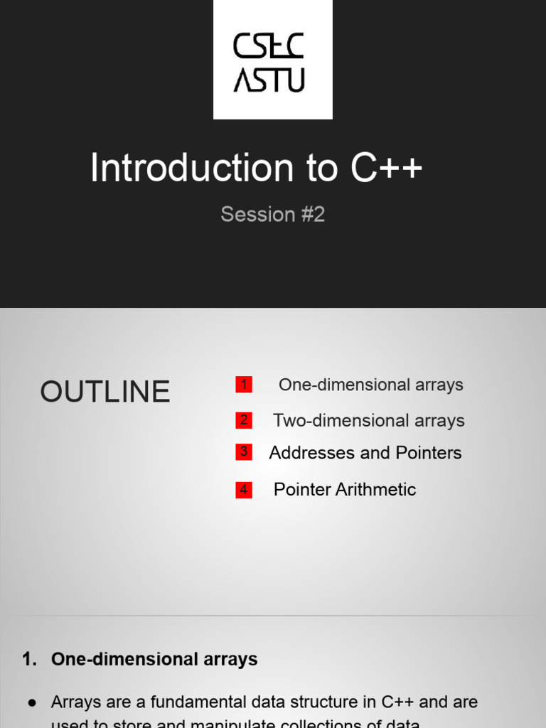 Array and Pointer - 2 | PDF | Pointer (Computer Programming) | Software ... Array and Pointer - 2 | PDF | Pointer (Computer Programming) | Software ...
