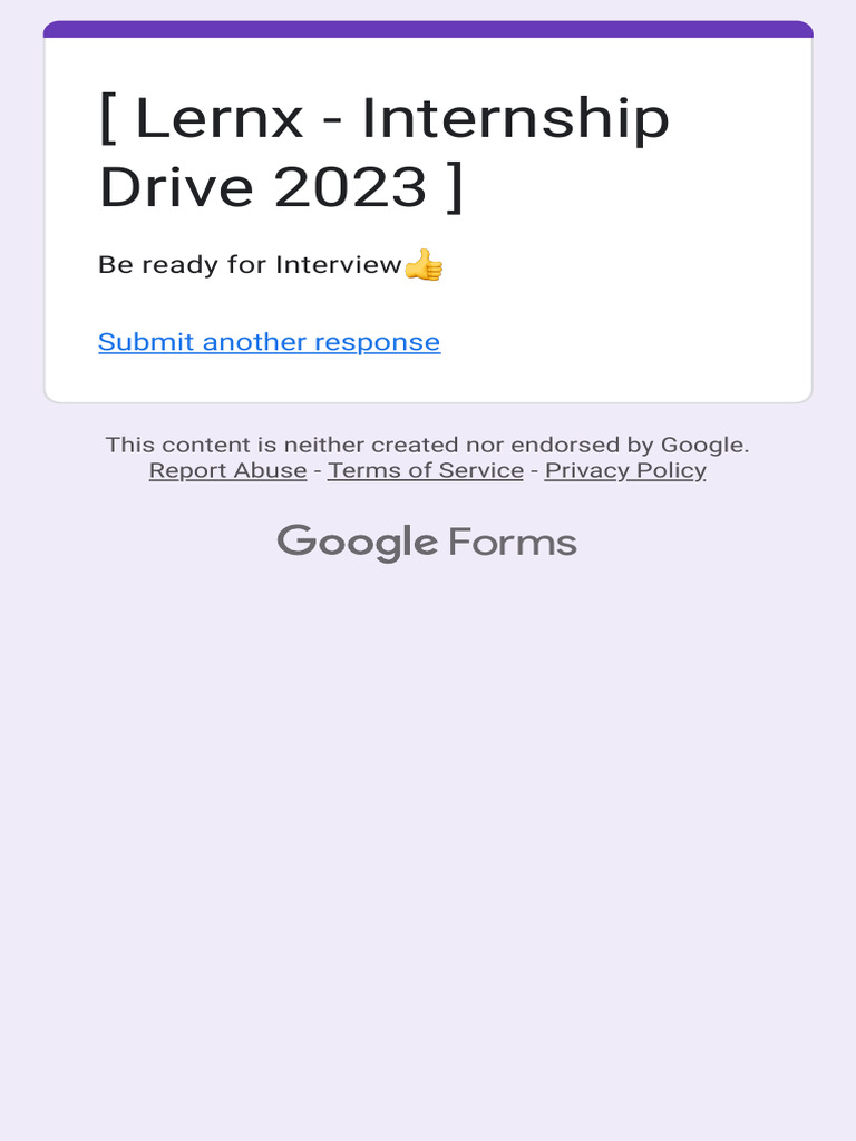 Lernx - Internship Drive 2023 | PDF | Career & Growth