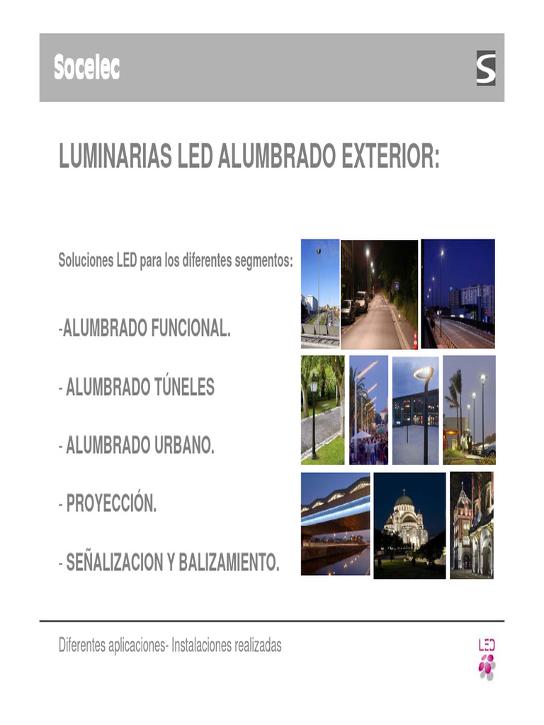 Socelec Aplicaciones (2 Parte) | PDF | Diodo emisor de luz | Encendiendo