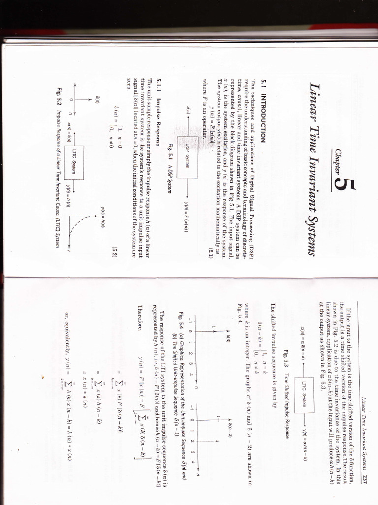 Chapter-05 - Linear Time Invariant Systems | PDF