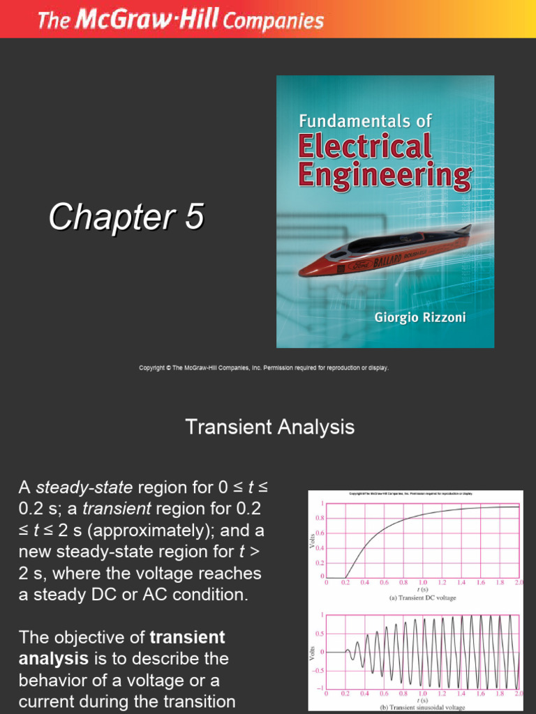 Chapter 5 Lecture PowerPoint | PDF | Electrical Network | Damping