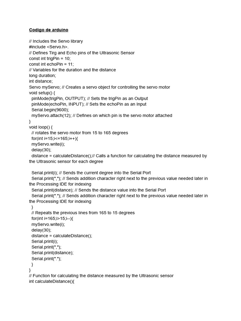 Radar Con Arduino y Processing Codigos | PDF | String (Computer Science ... Radar Con Arduino y Processing Codigos | PDF | String (Computer Science ...