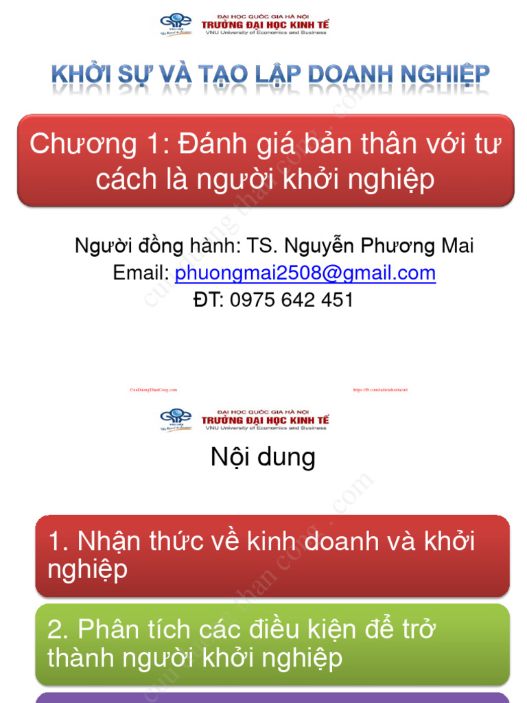 Khoi-Su-Va-Tao-Lap-Doanh-Nghiep - Nguyen-Phuong-Mai - C1.-Kd-Va-Khoi-Nghiep - (Cuuduongthancong ...