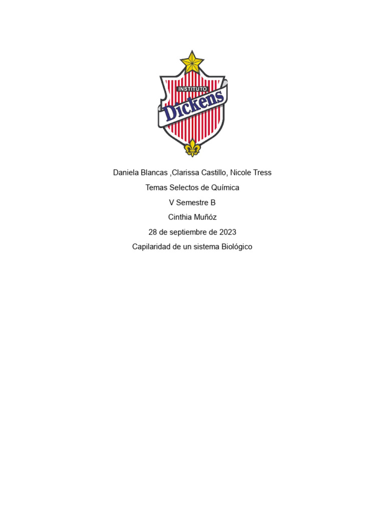 Capilaridad en Flores: Experimento y Resultados | PDF | Riñón | Agua