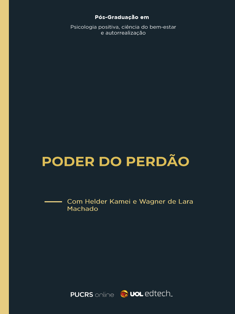 O Poder do Perdão na Psicologia Positiva | PDF | Science | Neurociência