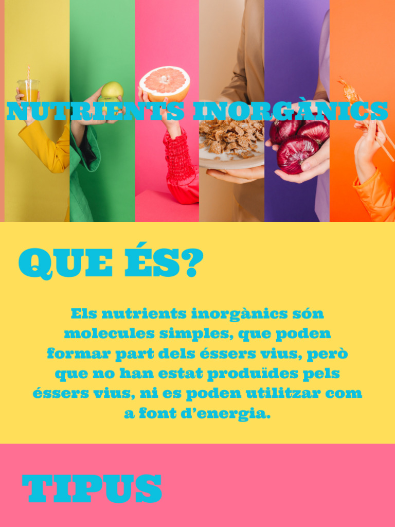 Nutrients Inorgànics | PDF
