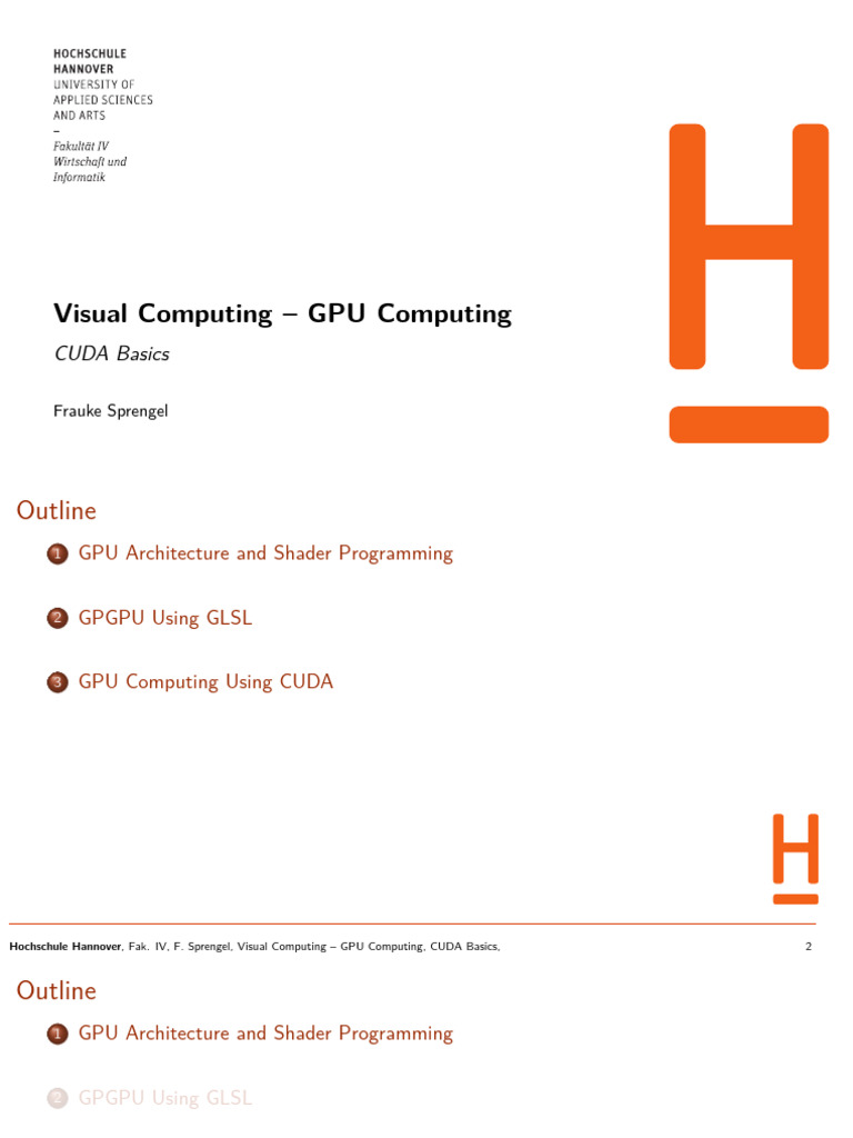 Cuda Basics | PDF | Shader | Graphics Processing Unit