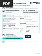 Convera Student Infosheet | PDF | Payments | Banks