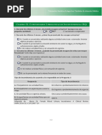 Cuestionario ICIQ-SF de Incontinencia Urinaria | PDF