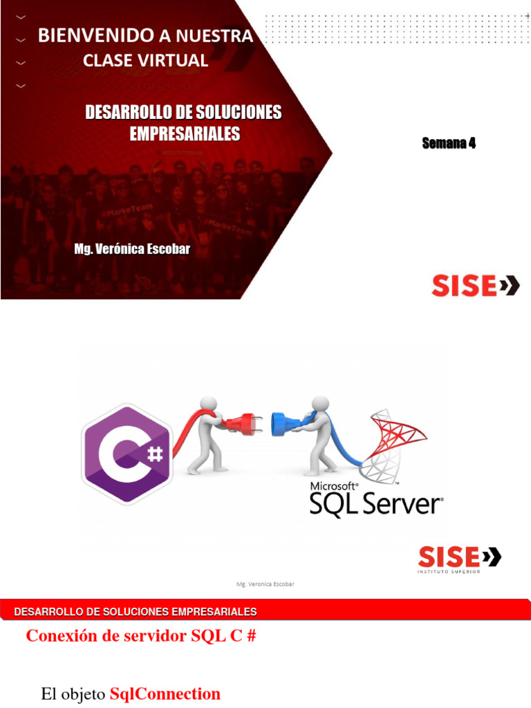 Clase Virtual: Soluciones Empresariales | PDF | Servidor SQL de Microsoft | Datos