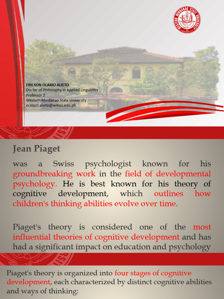 Piagets Theory | PDF | Thought | Reason