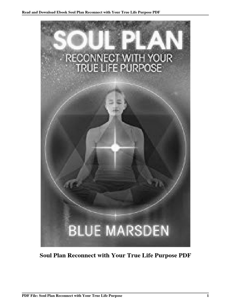 Soul Plan Reconnect With Yo | PDF