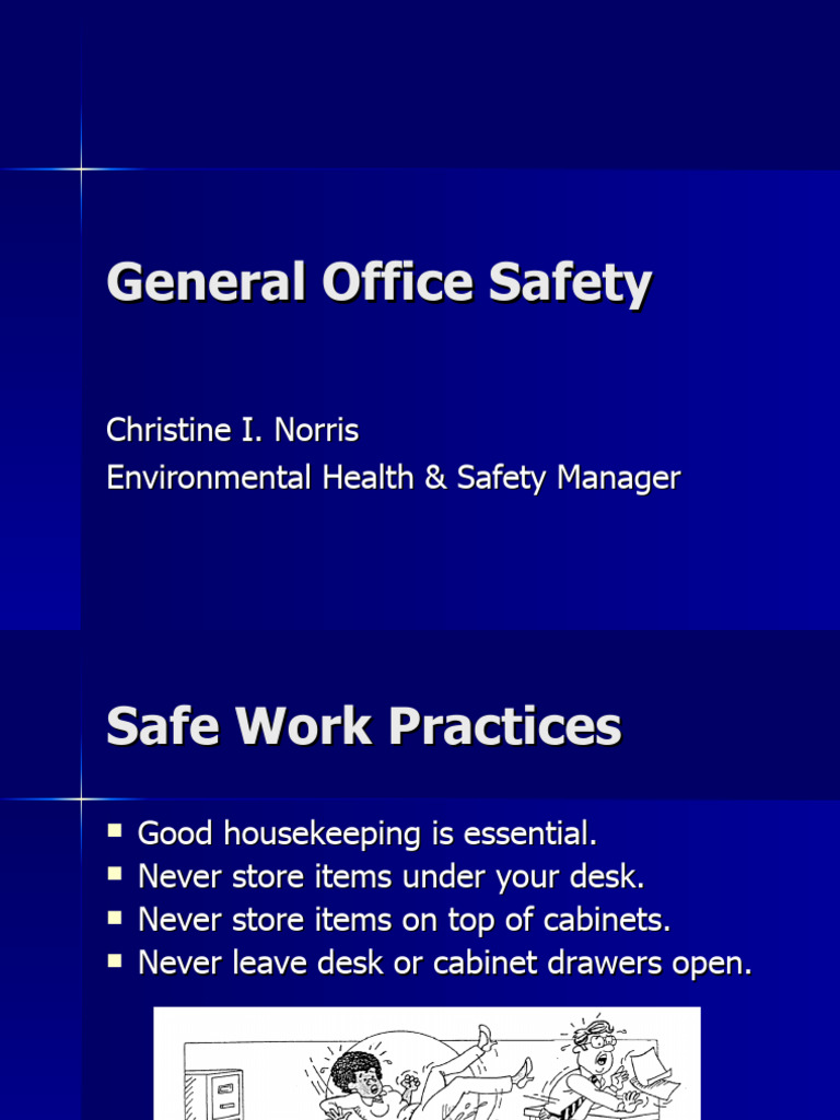 General Office Safety | PDF | Hazards | Workplace