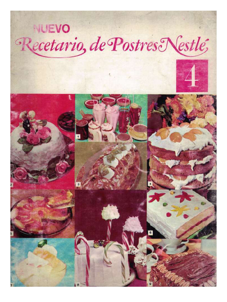 Nuevo Recetario de Postres Nestlé 4 | PDF