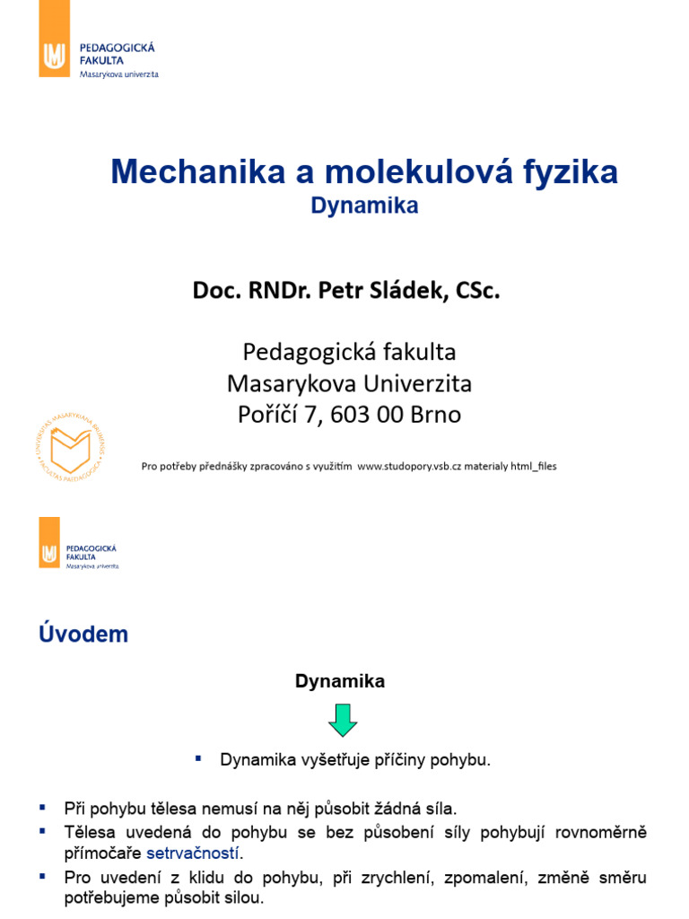 Mechanika 2 | PDF