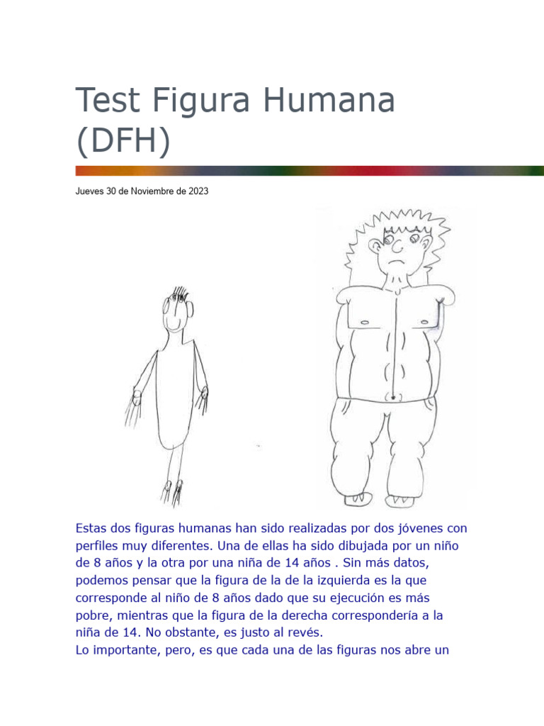 Test Figura Humana | PDF | Las emociones | Invasión