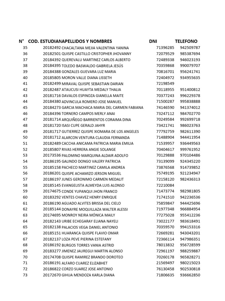 Estudiantes Con El Quinto Superior - Charla Contugas | PDF