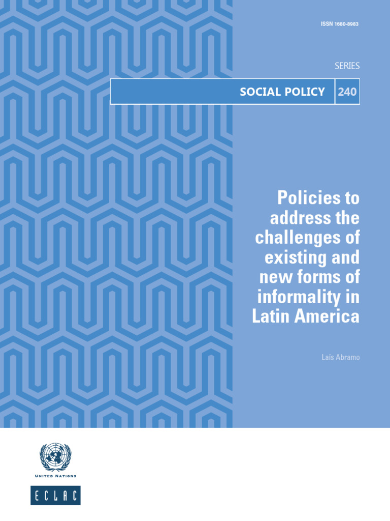 Policies To Address The Challenges of Existing and New Forms of ...