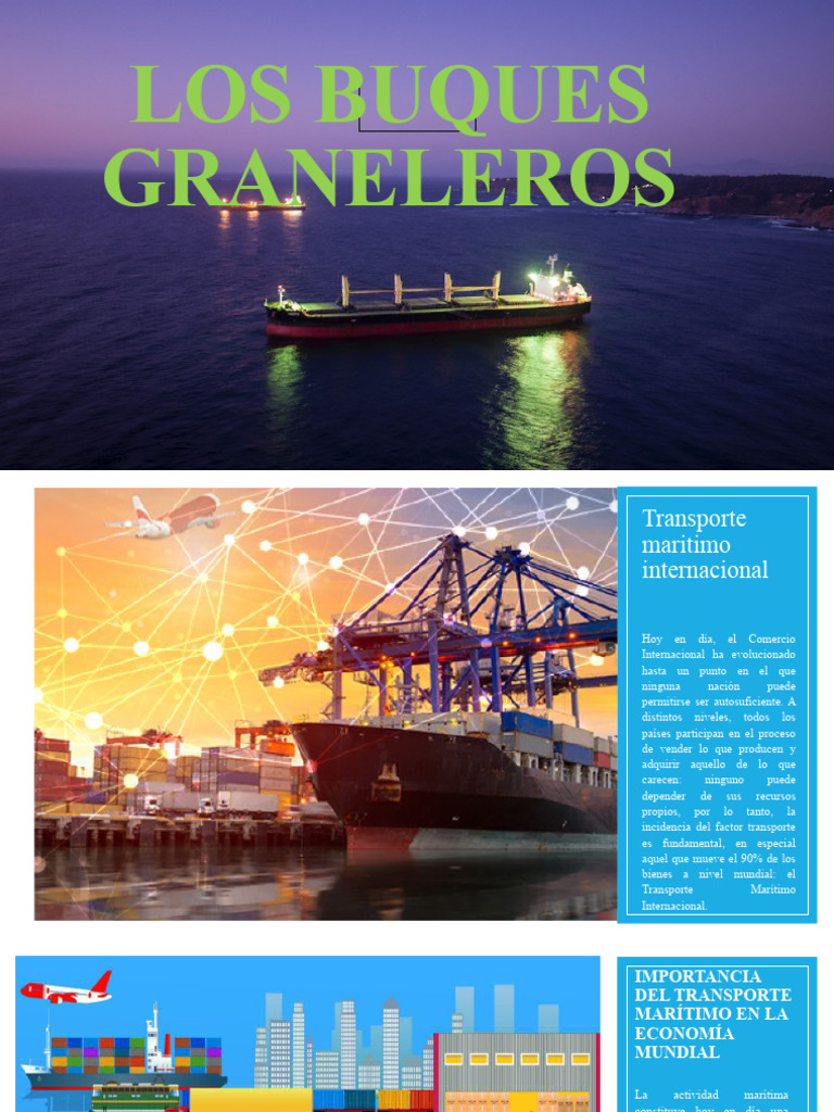 Características de los Buques Graneleros | PDF | Buques | Transporte de mercancías