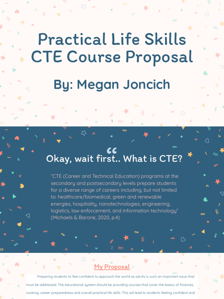 Essential Practical Life Skills Course | PDF | Vocational Education ...