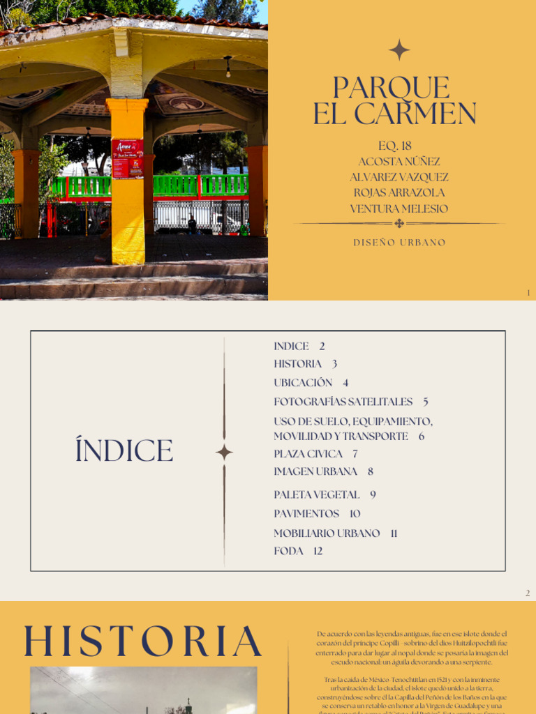 EQ. 18 Parque El Carmen | PDF | Ciudad de México