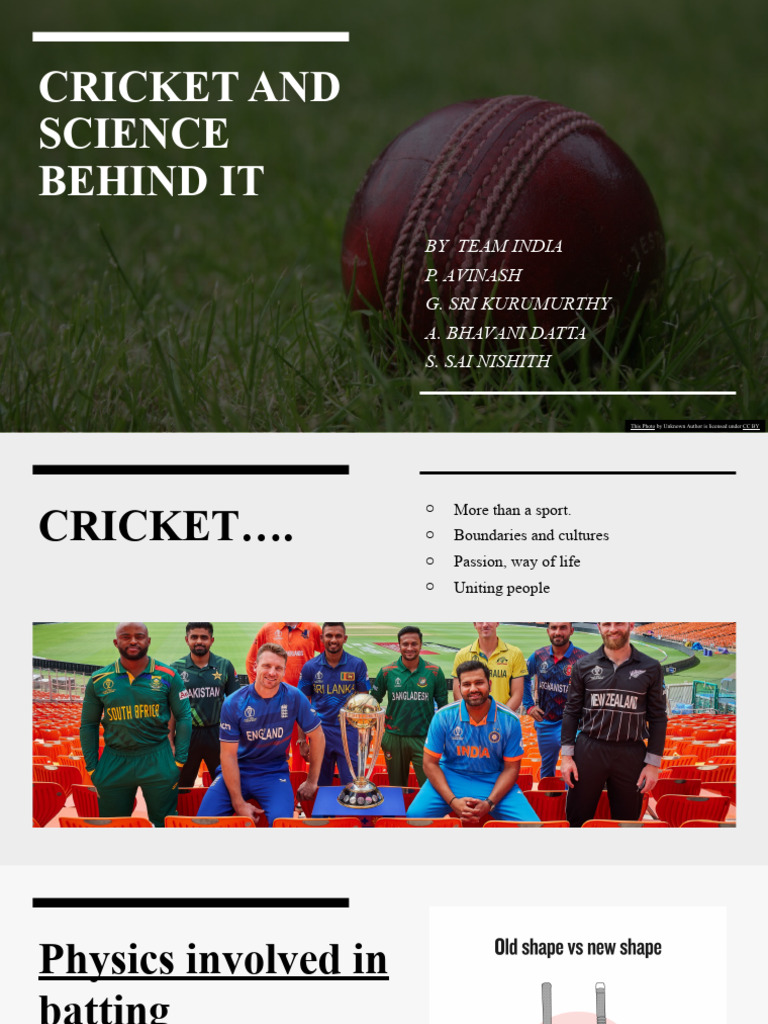 Science and Physics in Cricket | PDF
