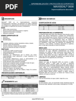 Ficha Tecnica Del Maxiseal Flex | PDF | Agua | Hormigón