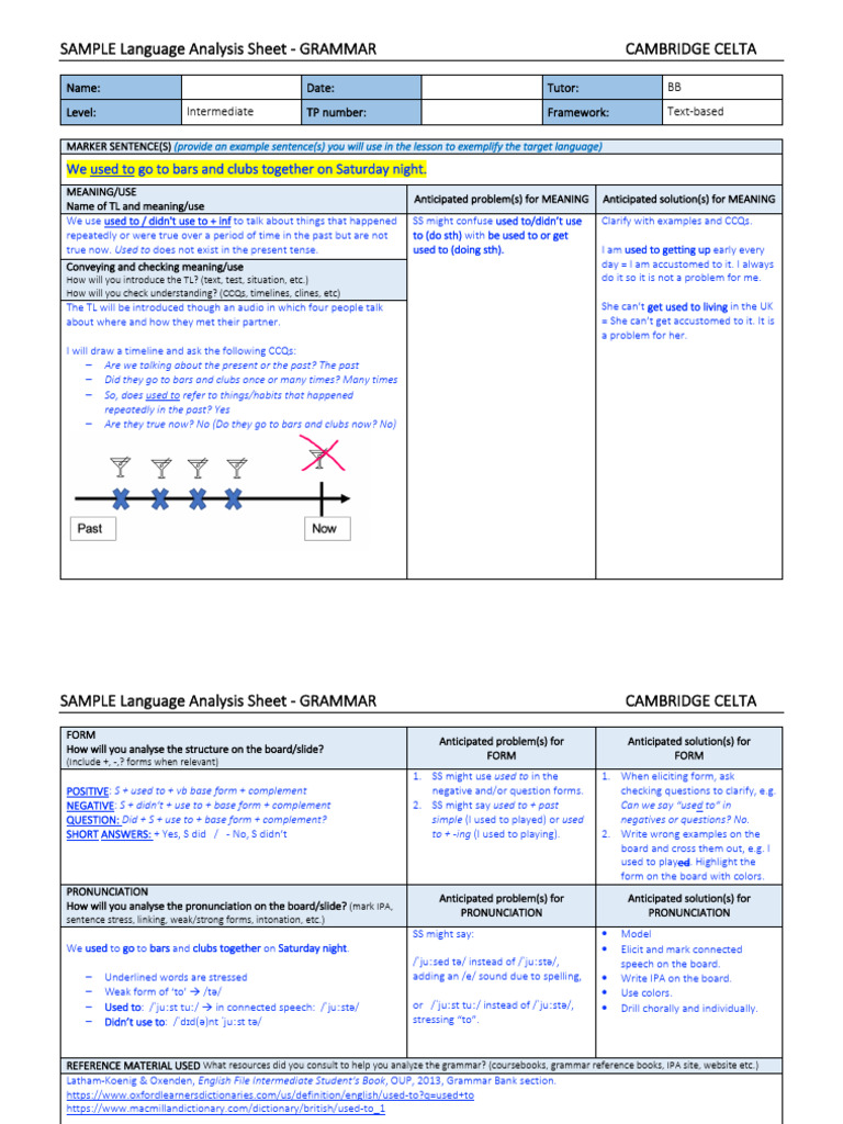 Sample La Sheet Grammar 2021 | PDF | Question | Grammar
