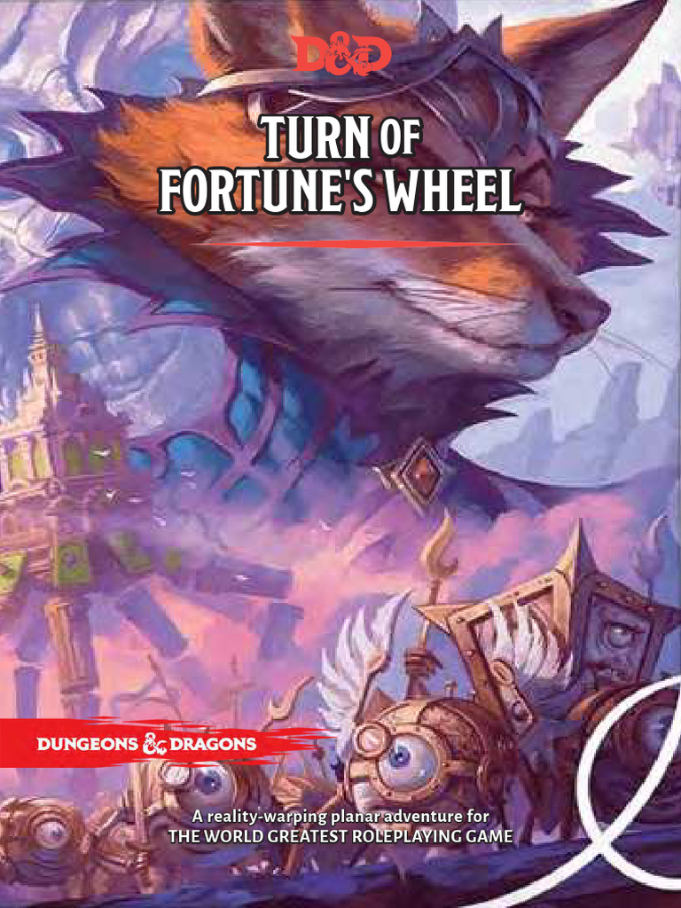 2023 Planescape Turn of Fortune's Wheel! | PDF | Dungeons & Dragons