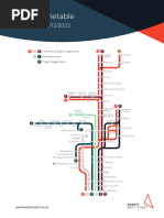 Timetable X51-X53 | PDF | Bus Transport | Routes