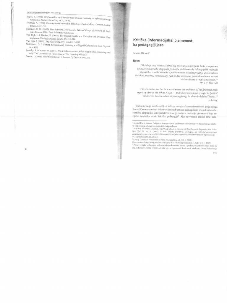 Hibert Pedagogija Jaza | PDF