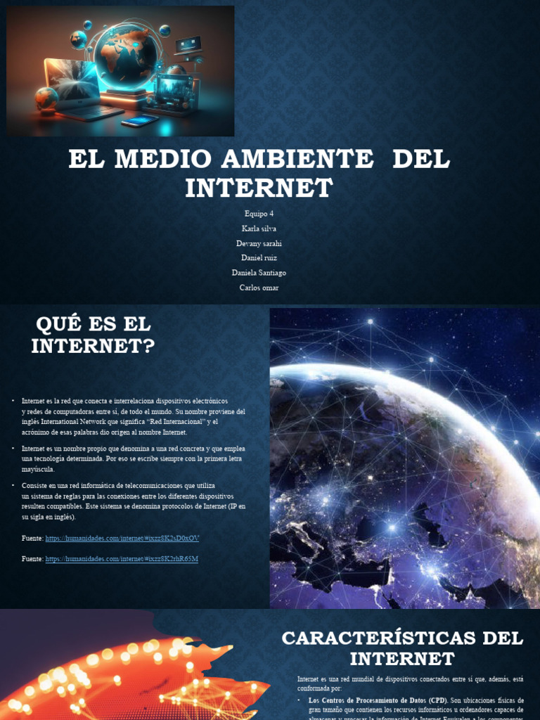 Características y Funcionamiento del Internet | PDF | Internet | Red de ...