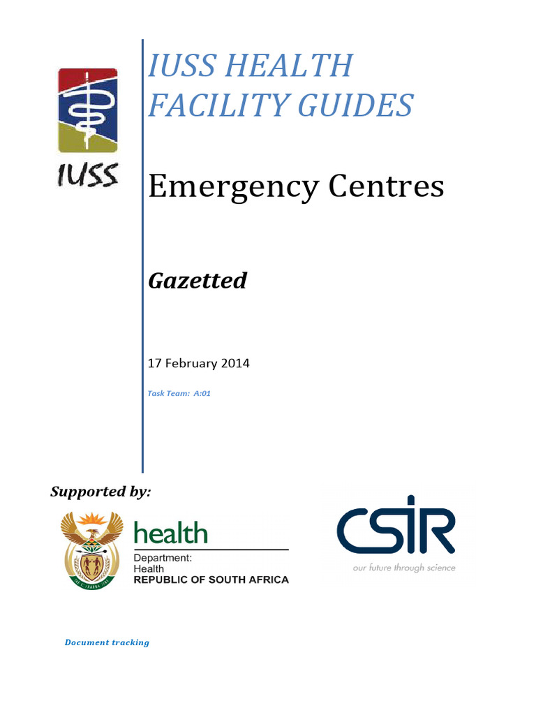 Emergency Centre - Gazetted | PDF | Emergency Department | Hospital