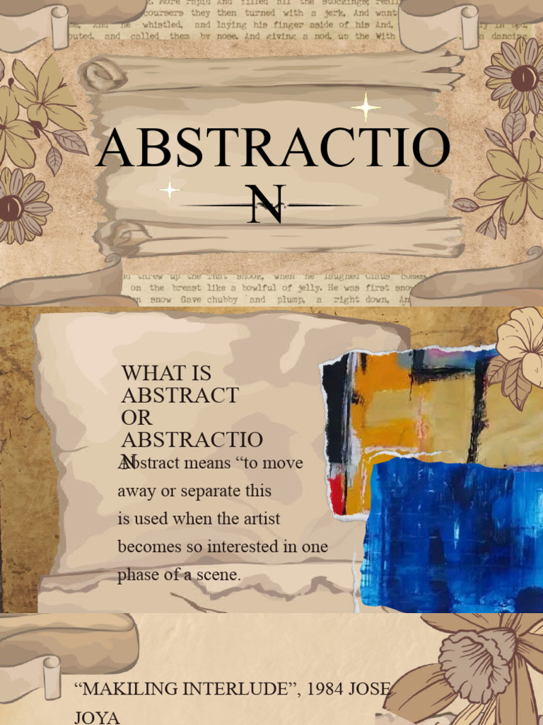 Group 1 Abstraction | PDF