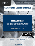 Tabla de Colores Aceros Inoxidables | PDF