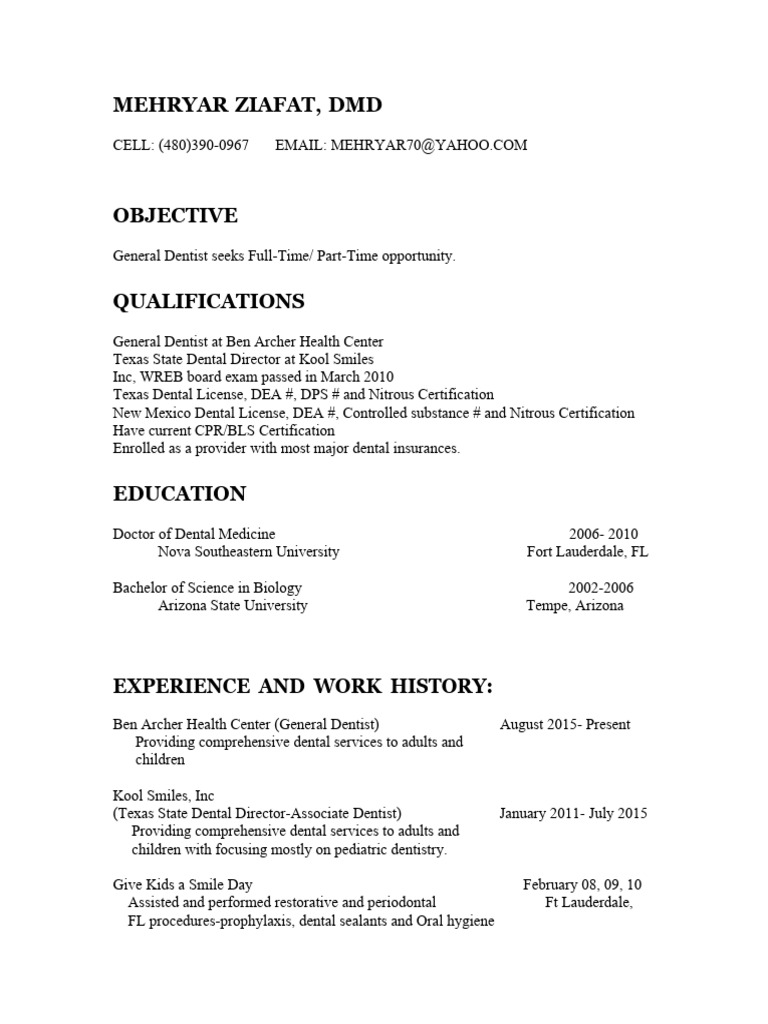 Mehryar Resume | PDF