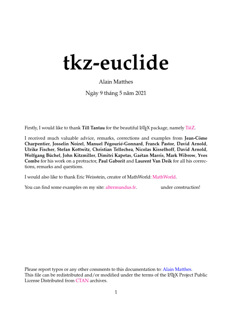 TKZdoc Euclide Main | PDF
