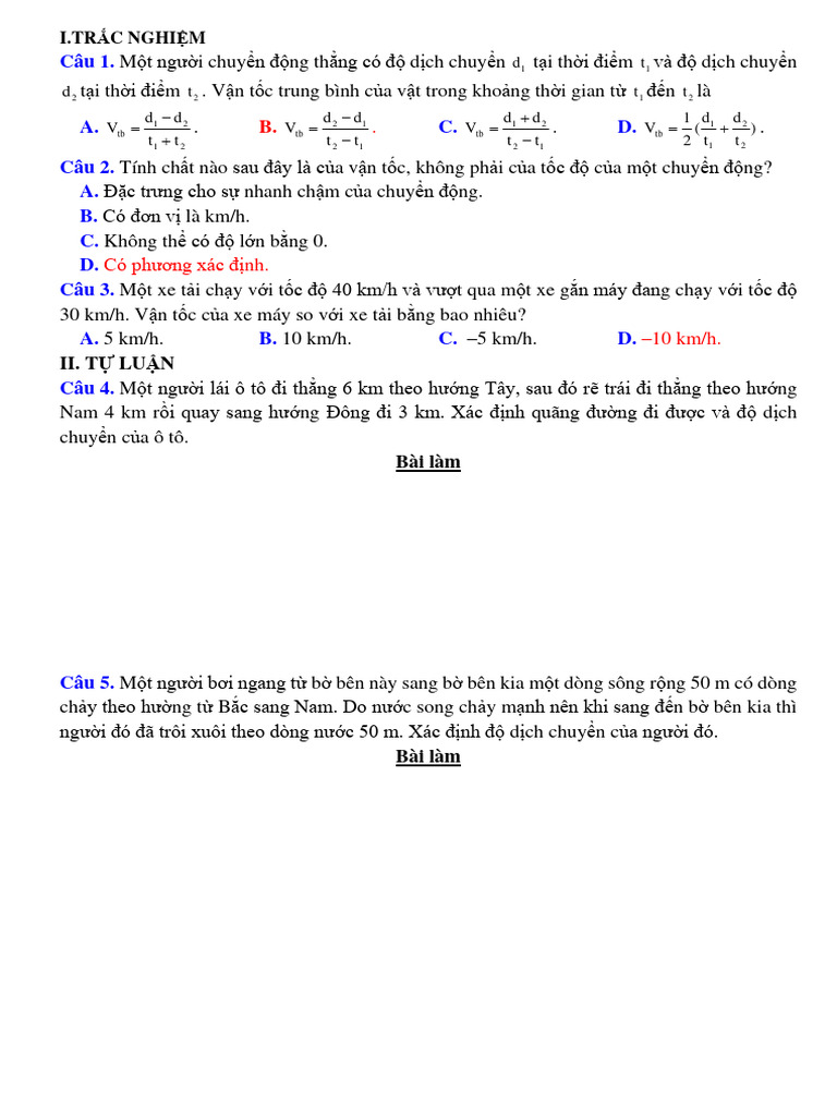 Vl10-C2-Bài 5 | PDF