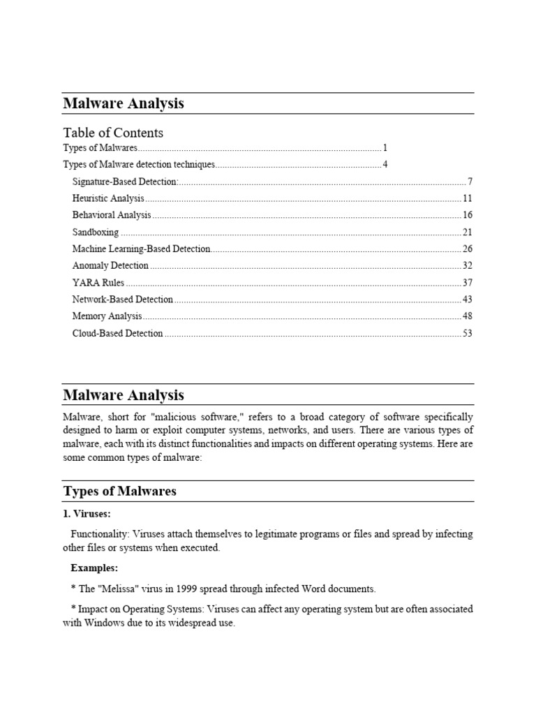 Malware Analysis | PDF | Antivirus Software | Malware