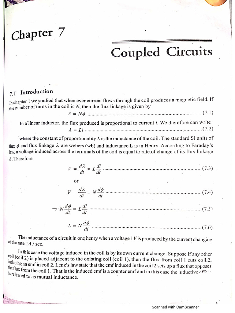 Coupled Circuit Book | PDF
