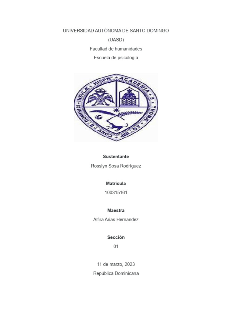Mapa Conceptual del Nivel Inicial UASD | PDF