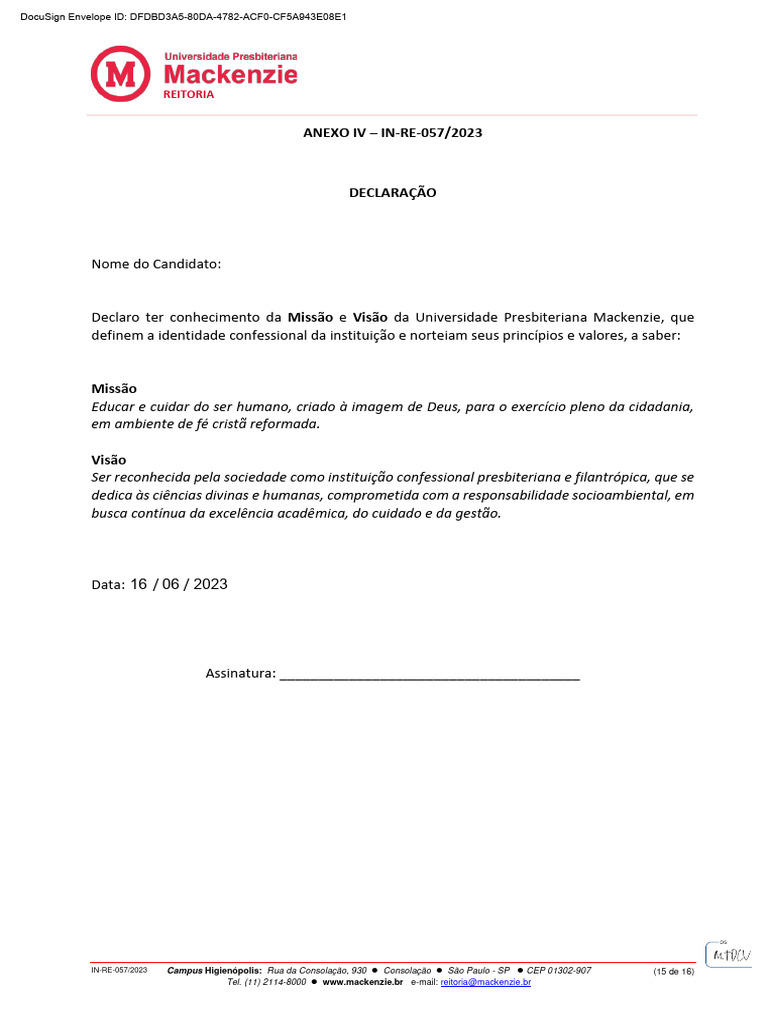 Documento Informativo | PDF