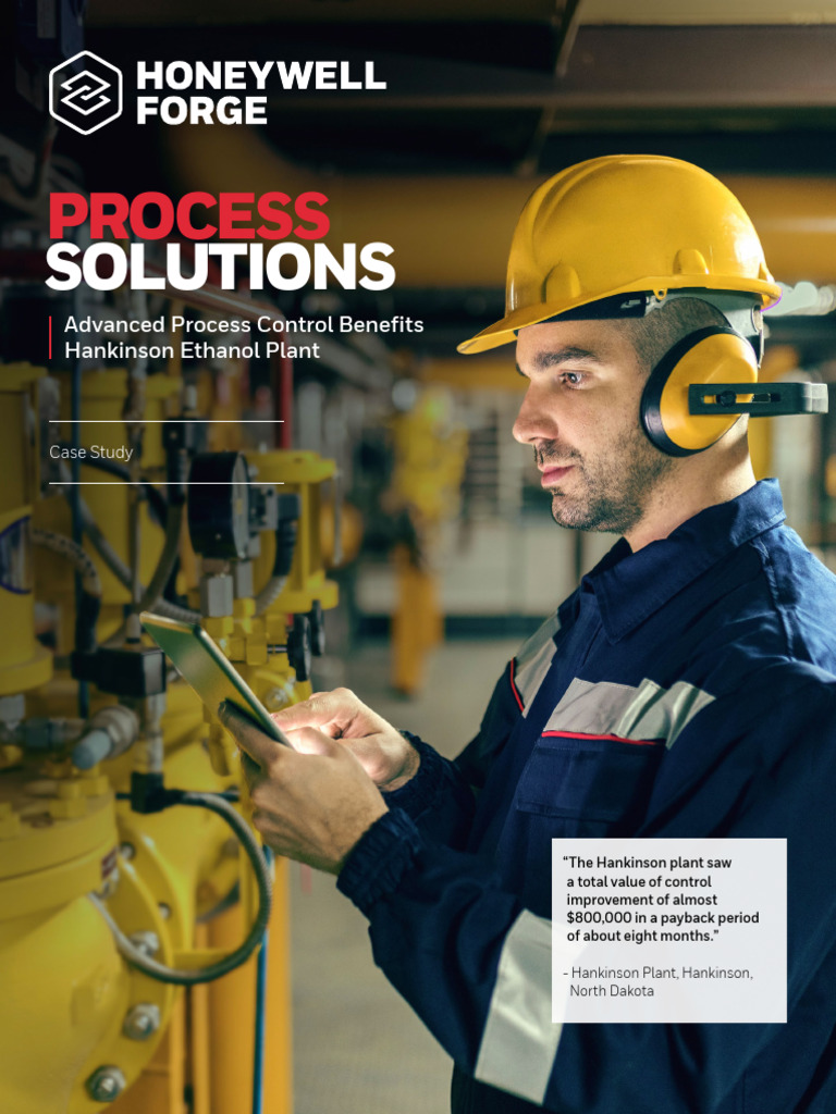 Honeywell APC Ethanol Case Study | PDF | Ethanol Fuel | Maize