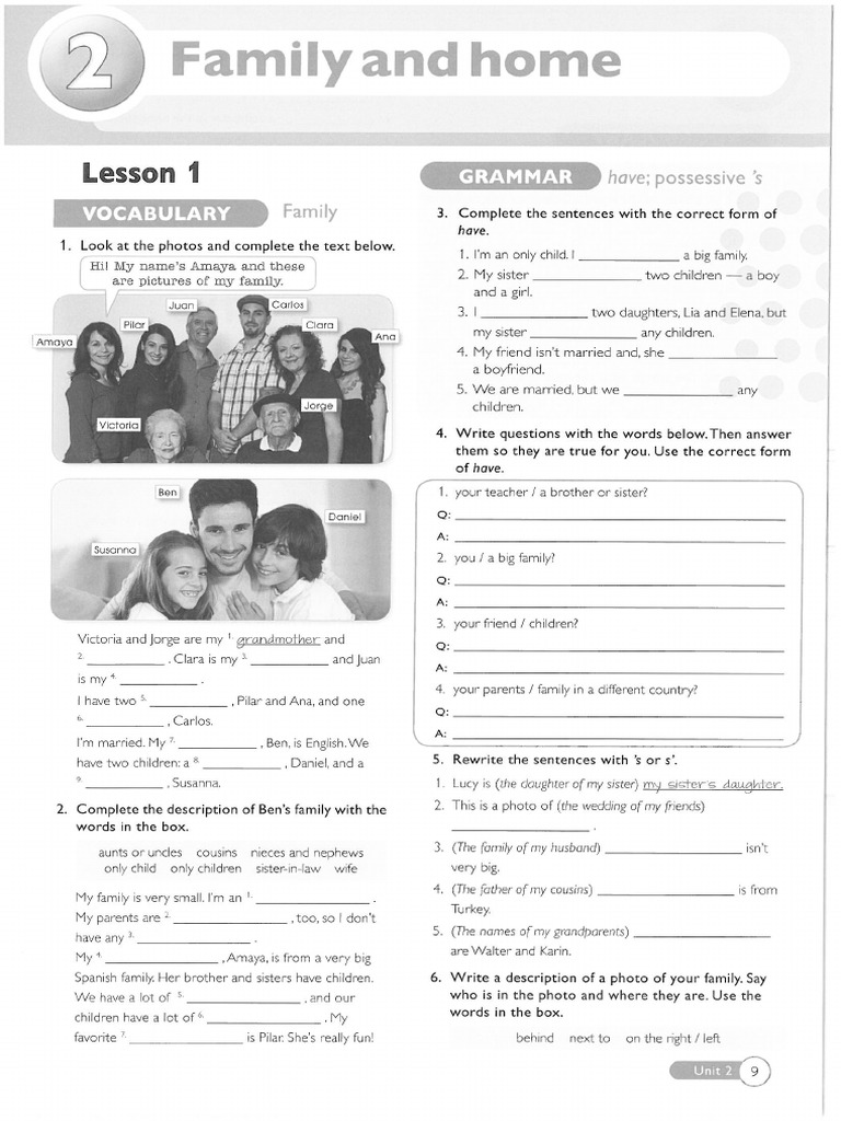 We Have A Fun Family! | PDF