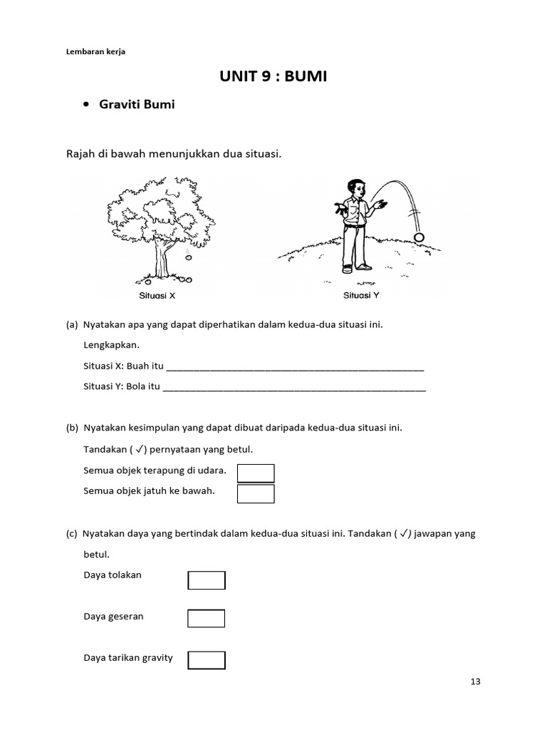 Latihan BUMI T4 | PDF