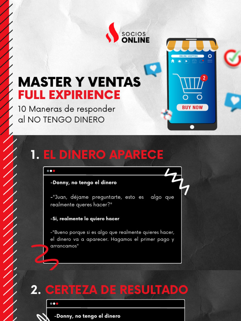 Master y Ventas | PDF