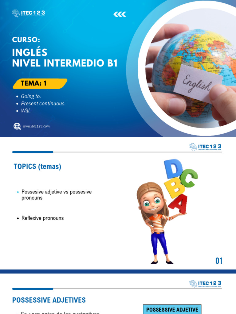 Tema 1 - Inglés Nivel Intermedio b1 | PDF | Semantics | Grammar