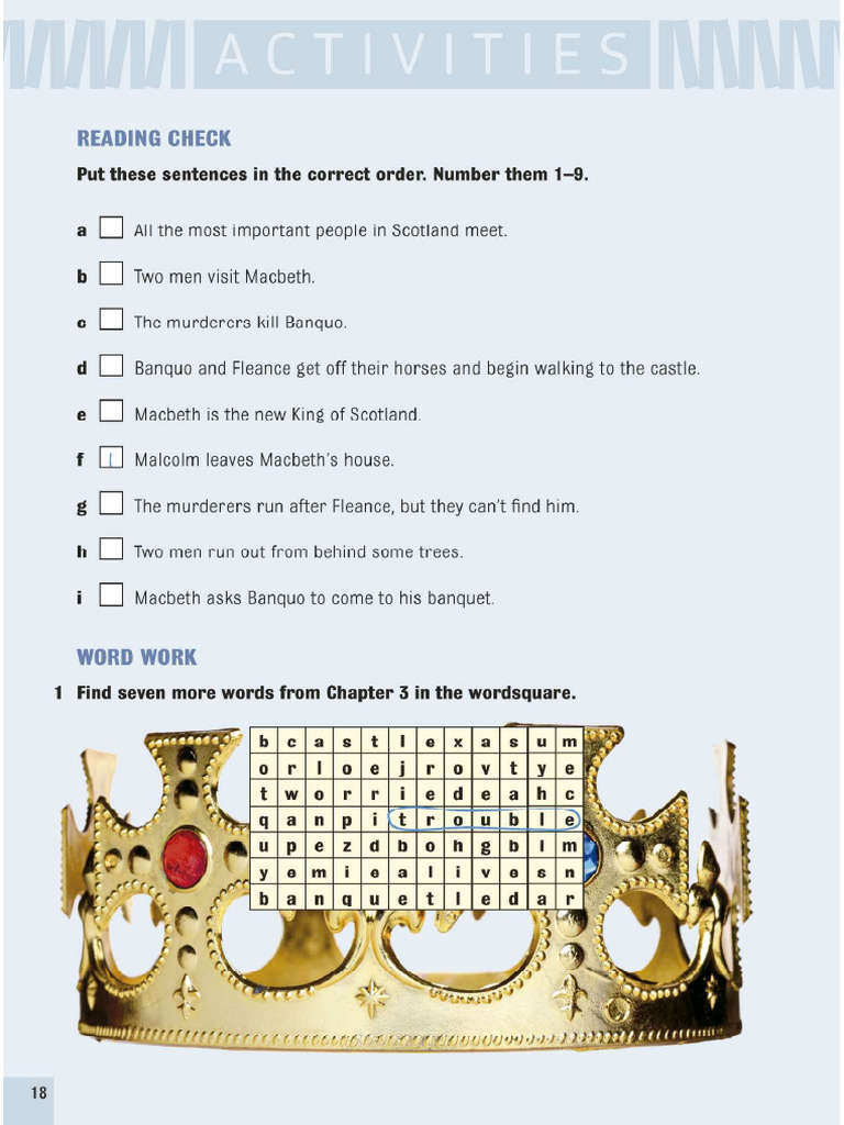 Macbeth - Chapter 3 | PDF