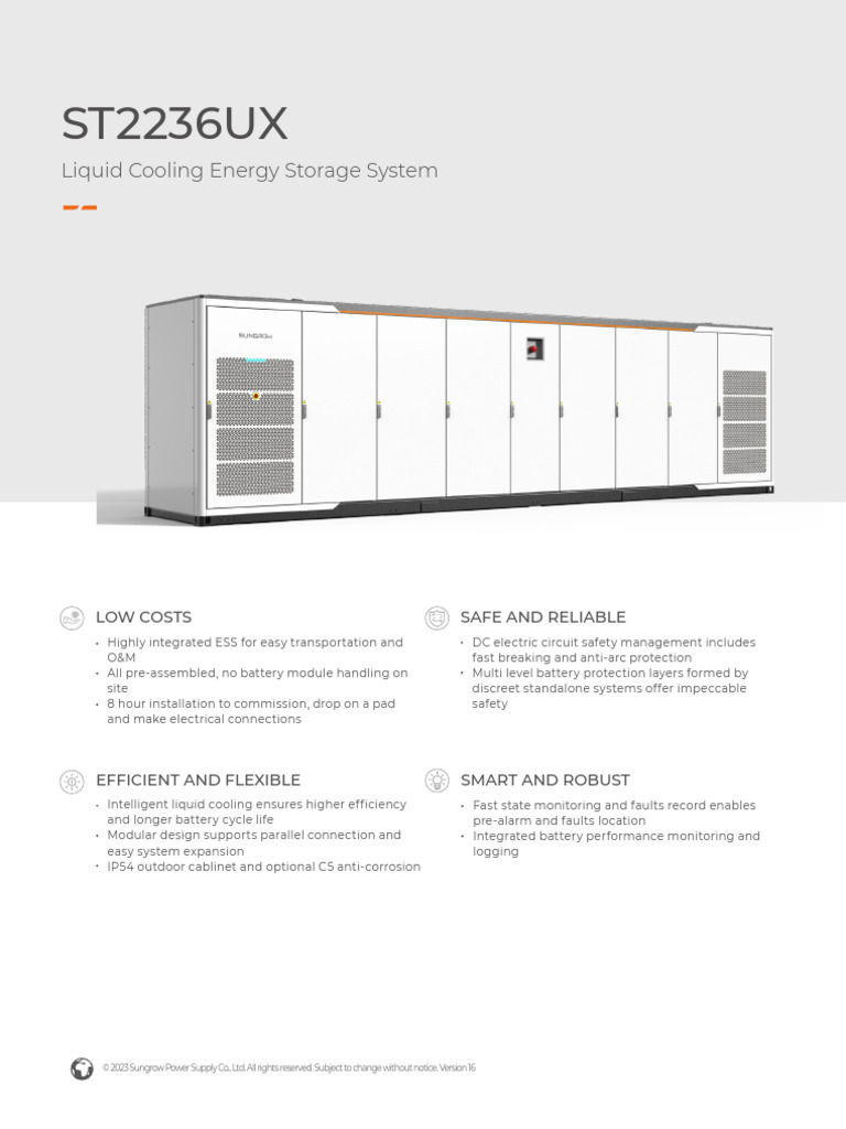 DS 20230511 ST2236UX Datasheet V16 EN | PDF | Transformer | Electrical Grid